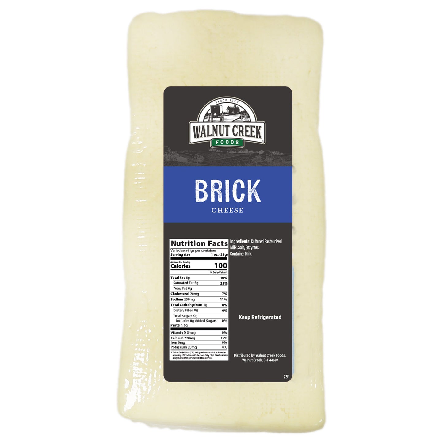 Brick Cheese – Walnut Creek Cheese & Market