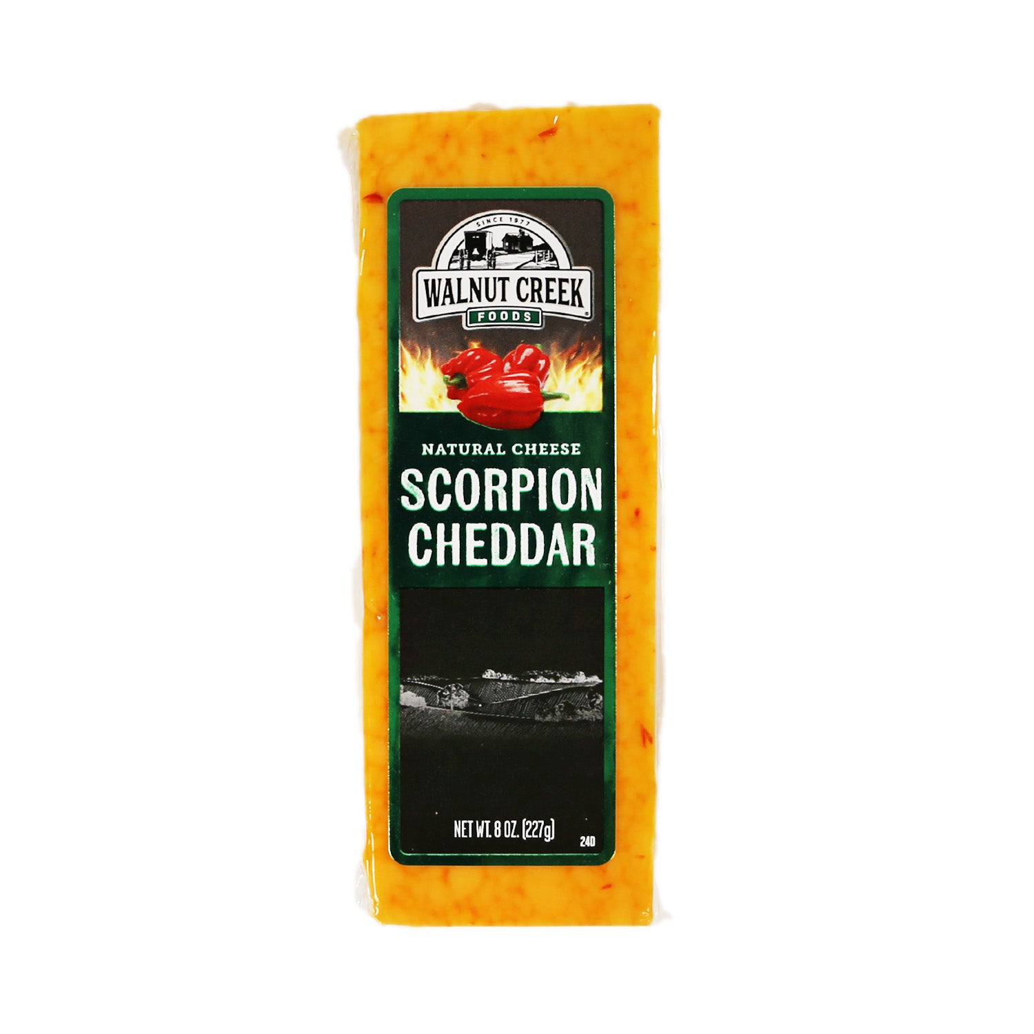 WC Scorpion Pepper Cheddar Cheese – Walnut Creek Cheese & Market