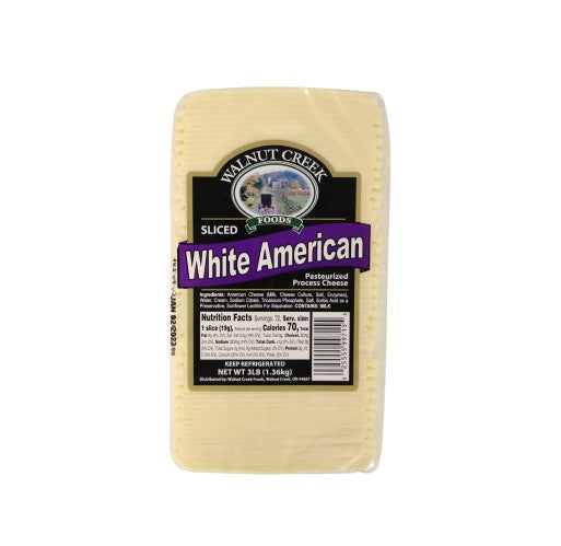 American Cheese White - Presliced – Walnut Creek Cheese & Market