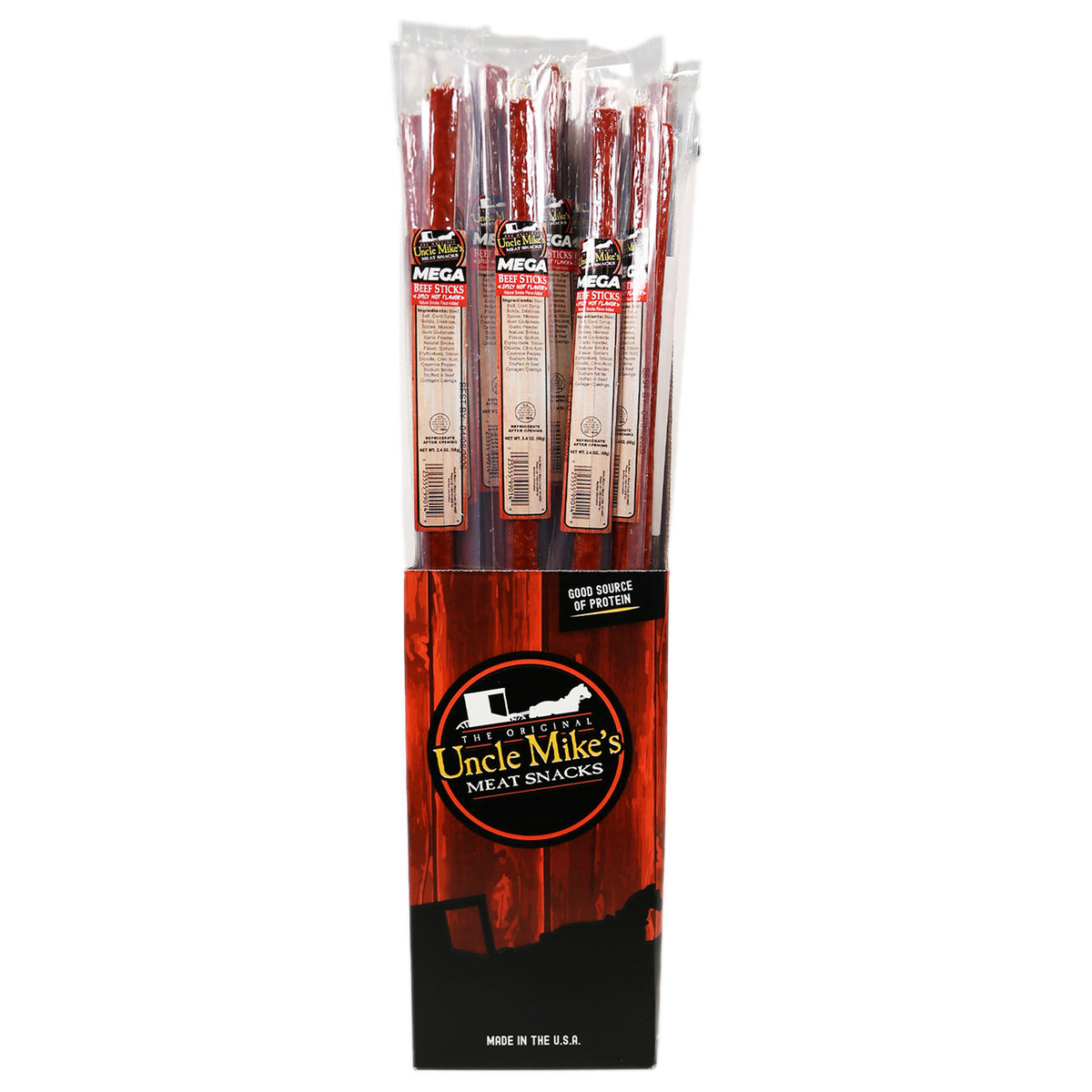 UM Mega Beef Stick - Hot – Walnut Creek Cheese & Market