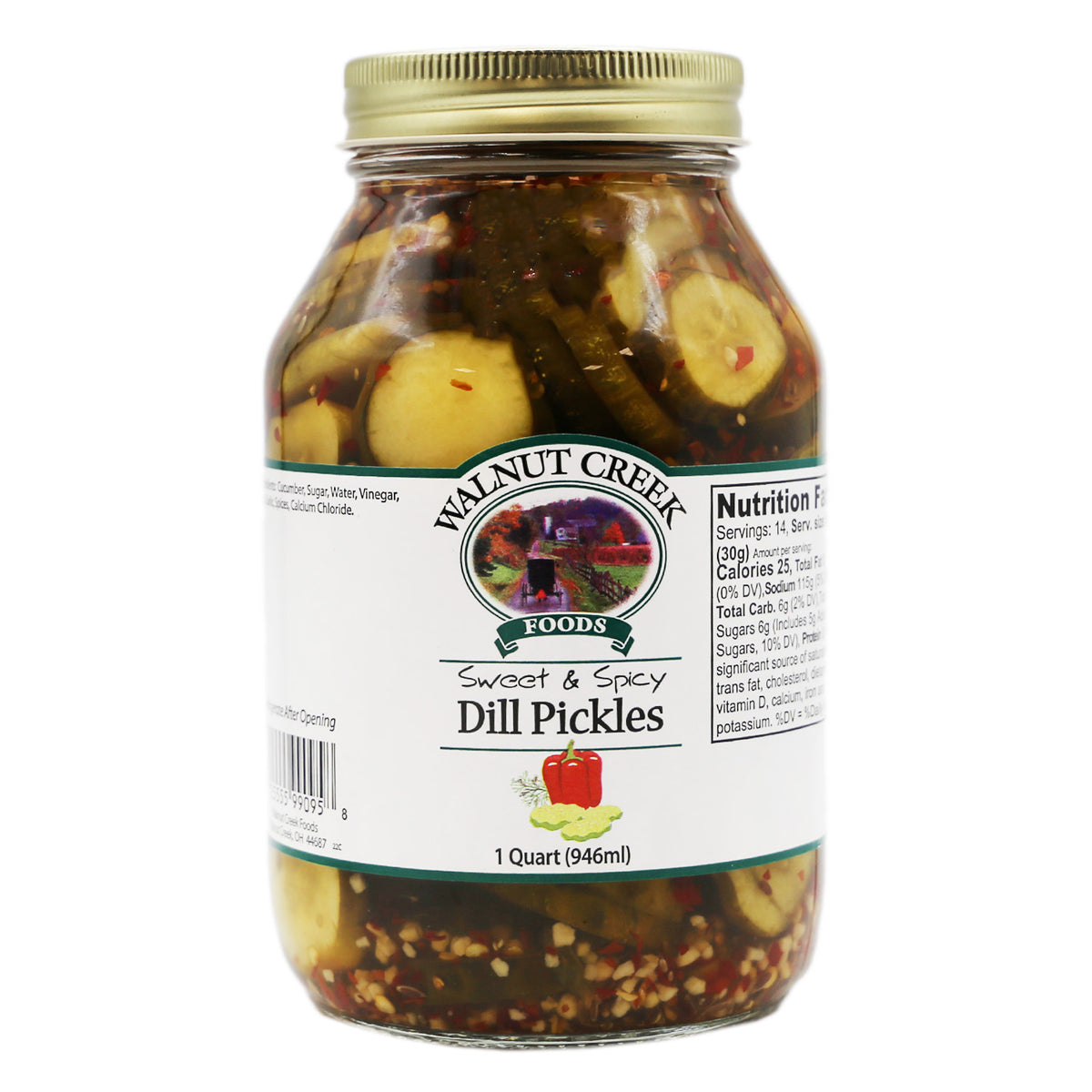 Pickles - Sweet & Spicy Dill – Walnut Creek Cheese & Market