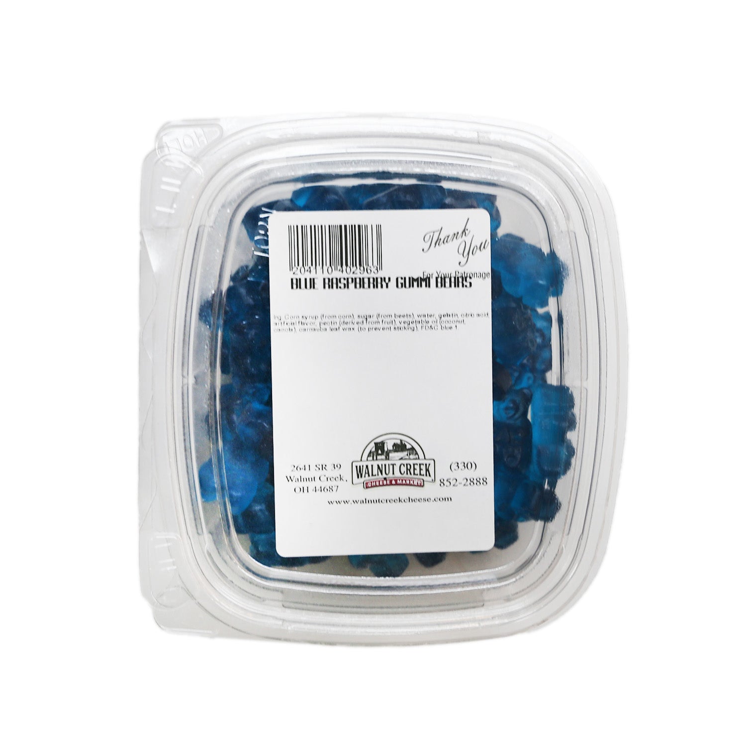 Gummi Bears - Blue Raspberry – Walnut Creek Cheese & Market