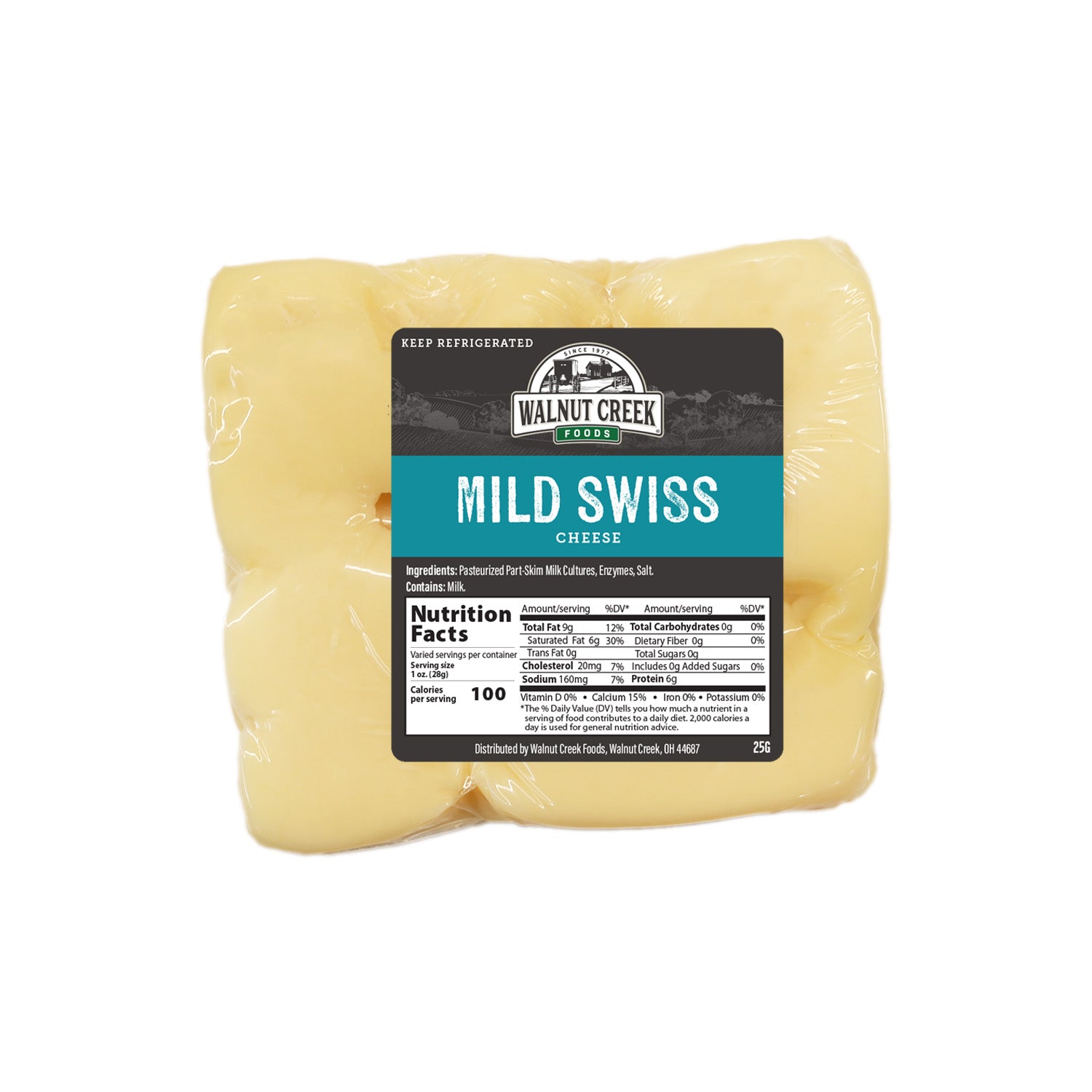 Mild Swiss Cheese – Walnut Creek Cheese & Market