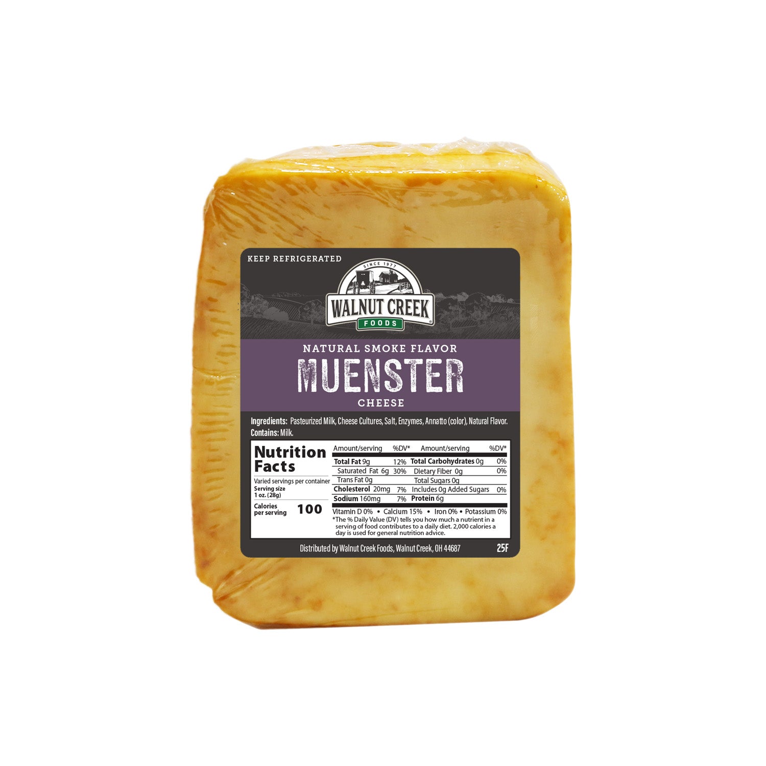 Smoked Muenster Cheese – Walnut Creek Cheese & Market