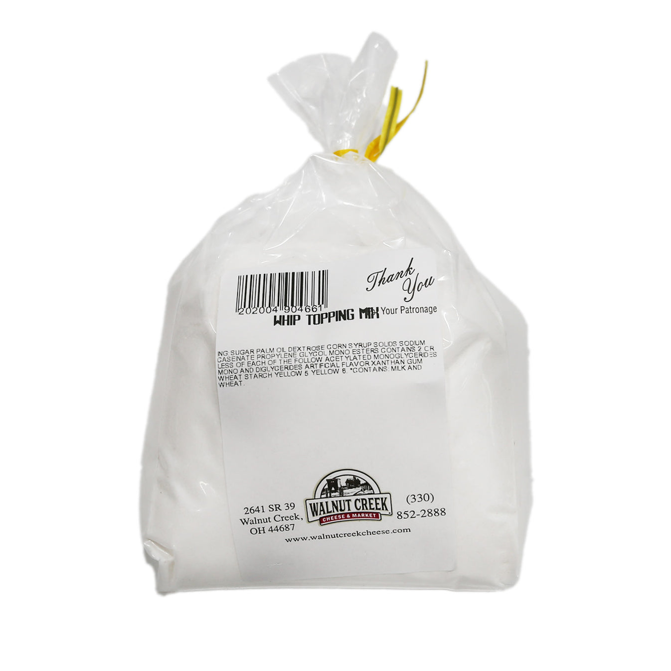 Whip Topping Mix – Walnut Creek Cheese & Market