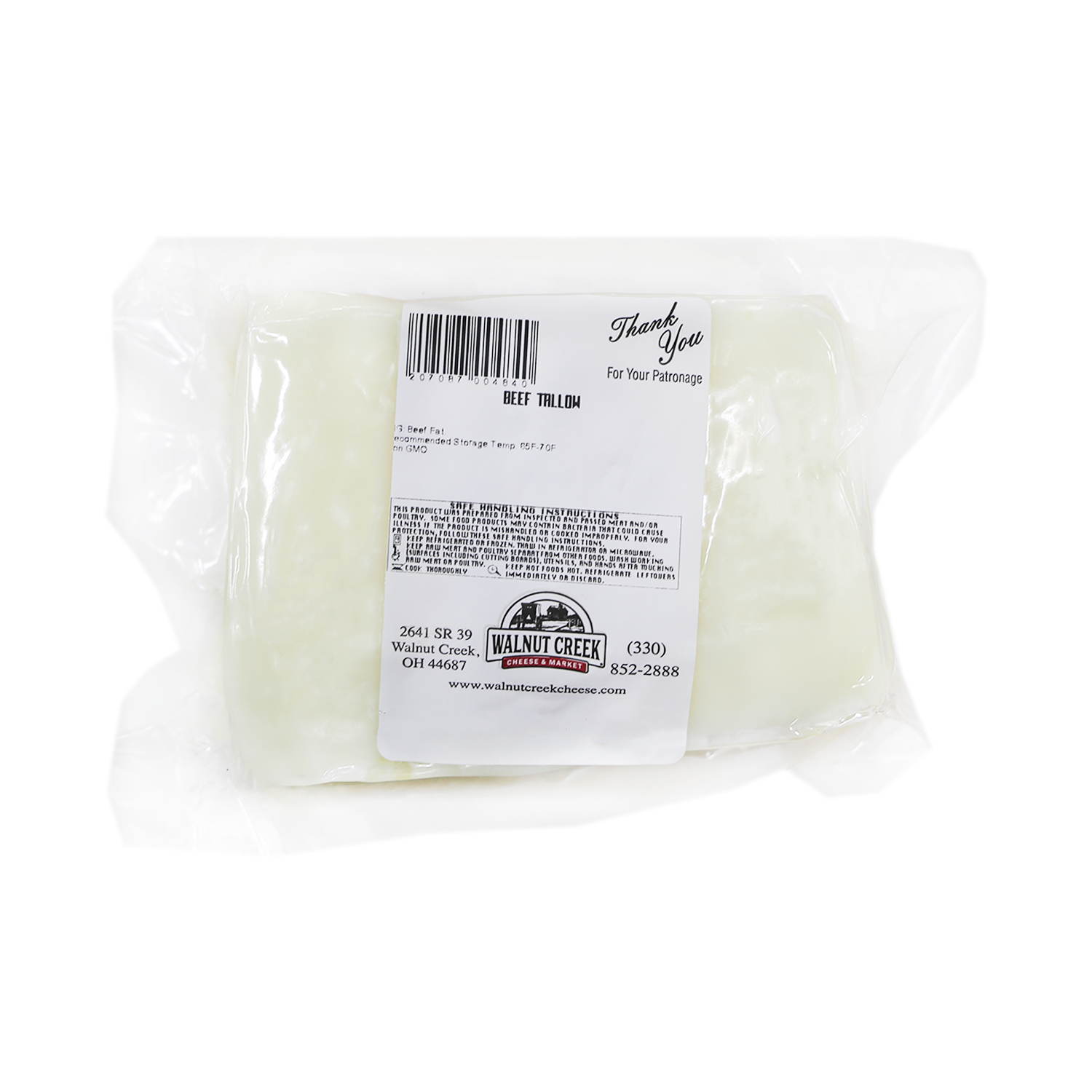 Beef Tallow – Walnut Creek Cheese & Market