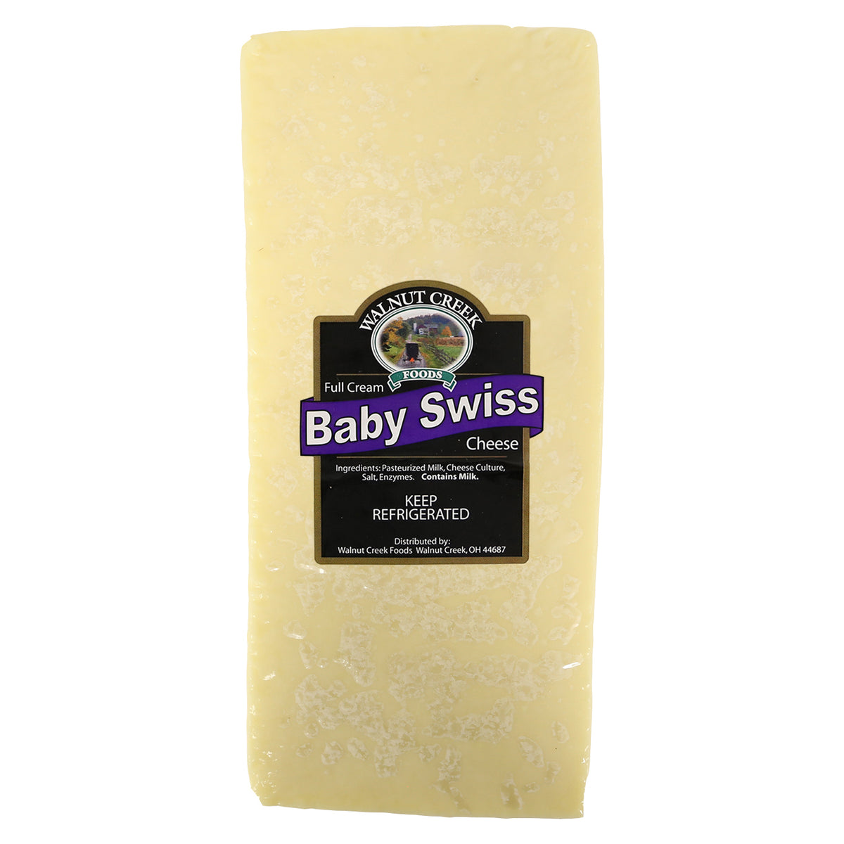 Baby Swiss - Full Cream – Walnut Creek Cheese & Market