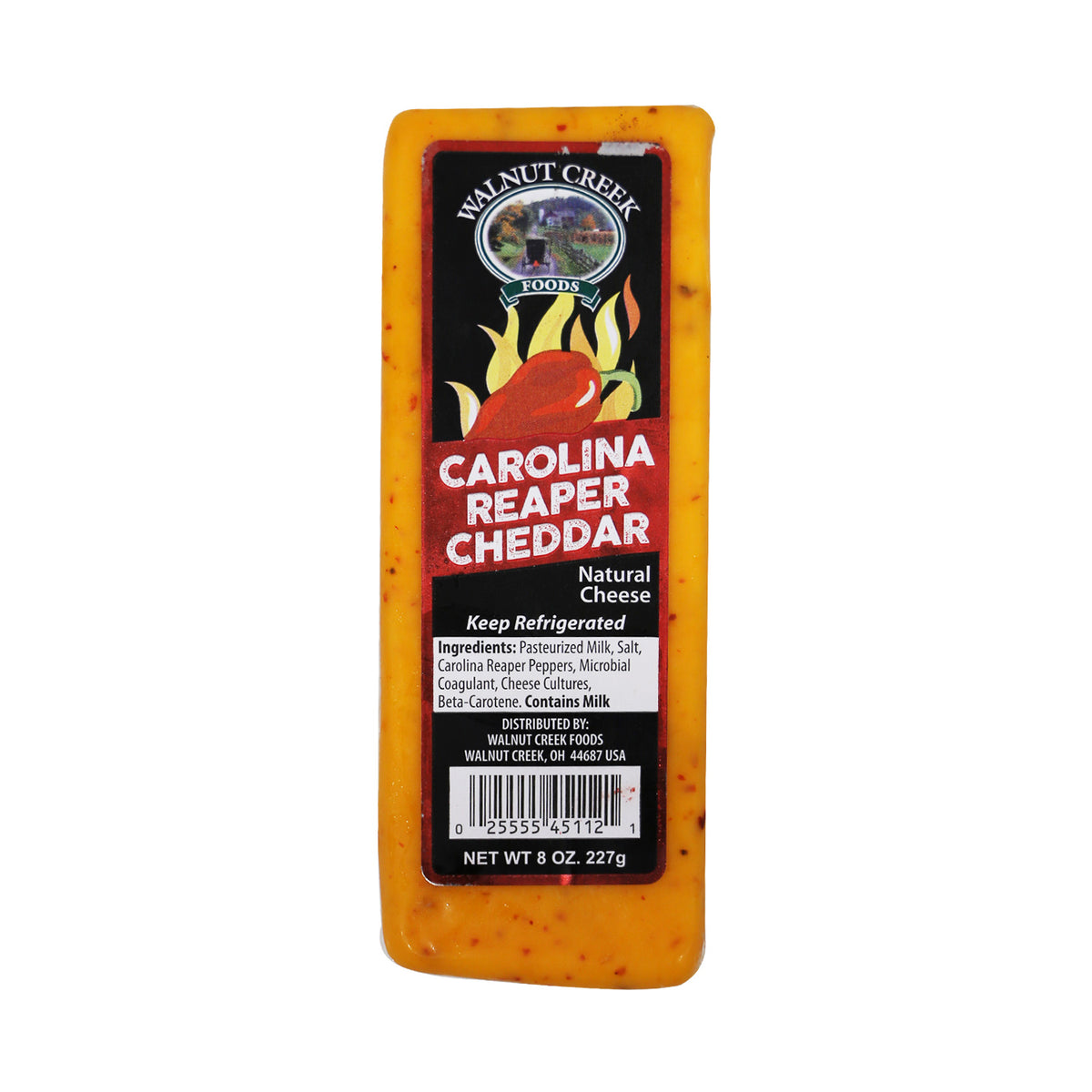 WC Carolina Reaper Cheddar Cheese – Walnut Creek Cheese & Market