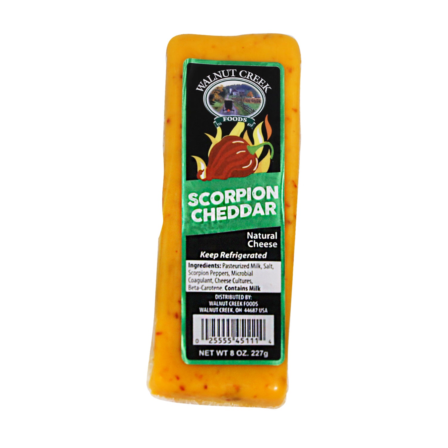 WC Scorpion Pepper Cheddar Cheese – Walnut Creek Cheese & Market