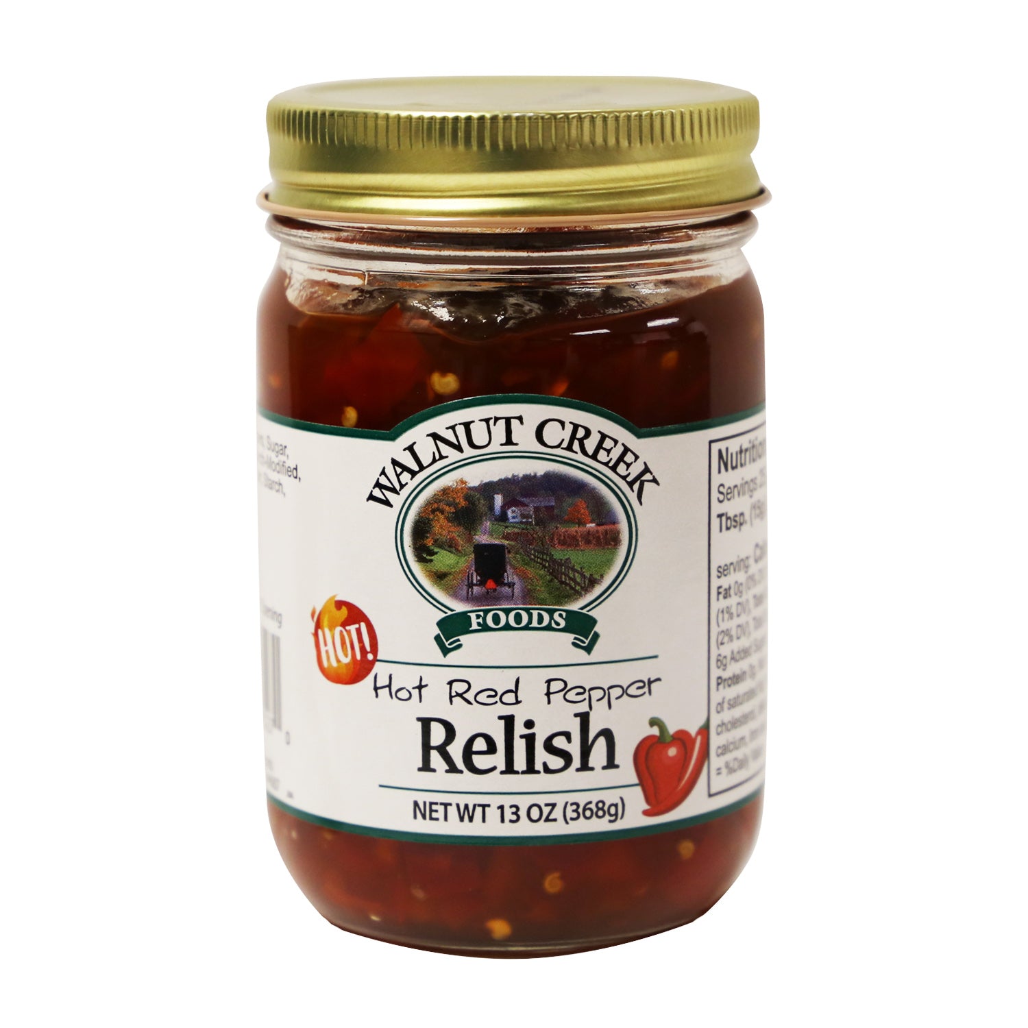 Red Pepper Relish - Hot – Walnut Creek Cheese & Market