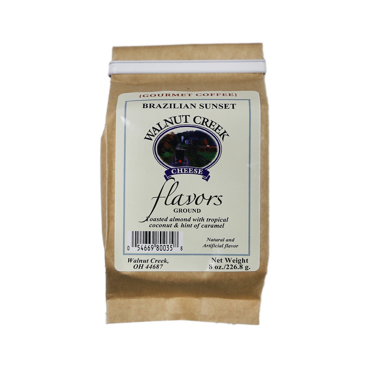 WC Flavored Coffee - Brazilian Sunset – Walnut Creek Cheese & Market