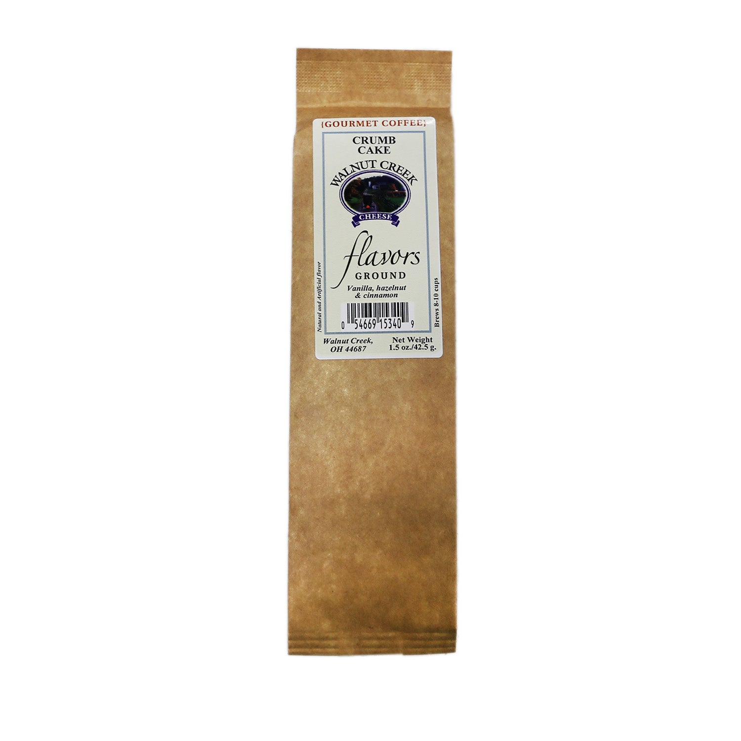 WC Flavored Coffee - Crumb Cake – Walnut Creek Cheese & Market